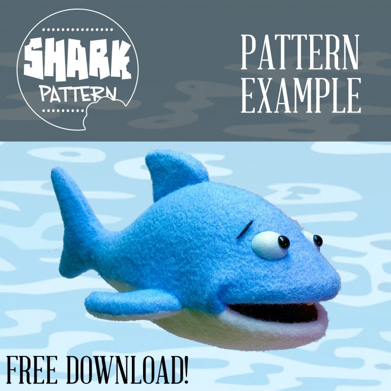 How To Make A Shark Puppet! - Puppet Nerd